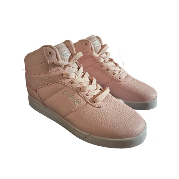 Fila | Shoes | Fila Pink High Top Sneaker Nwot | Poshmark